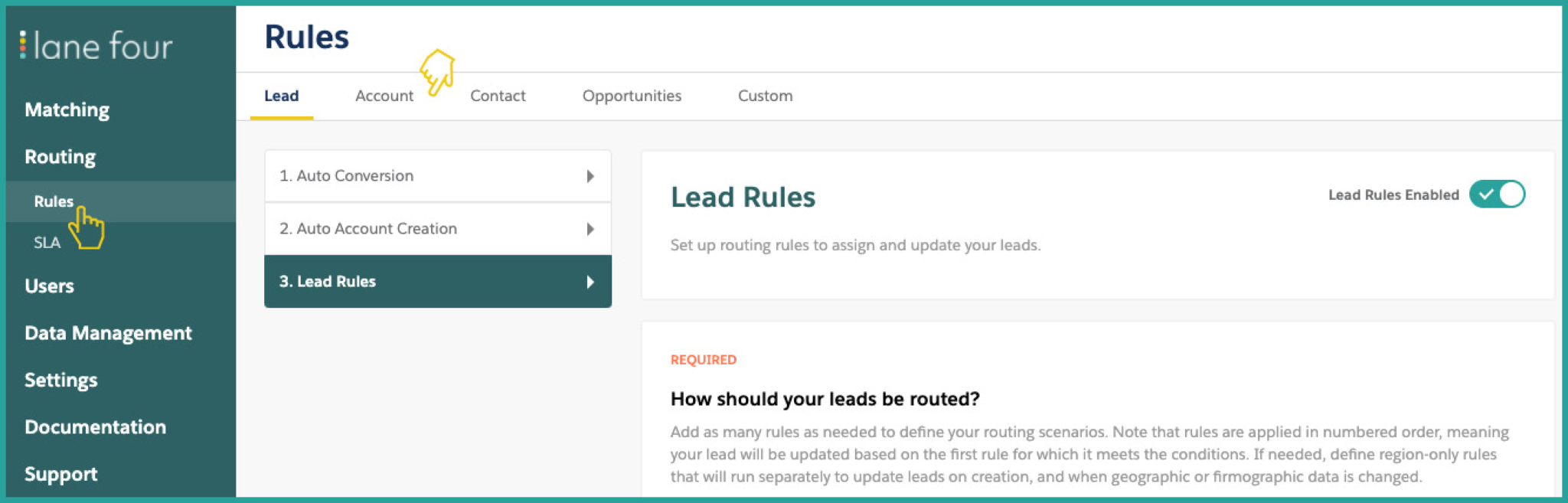 Getting started with Routing Rules Getting started with Routing Rules